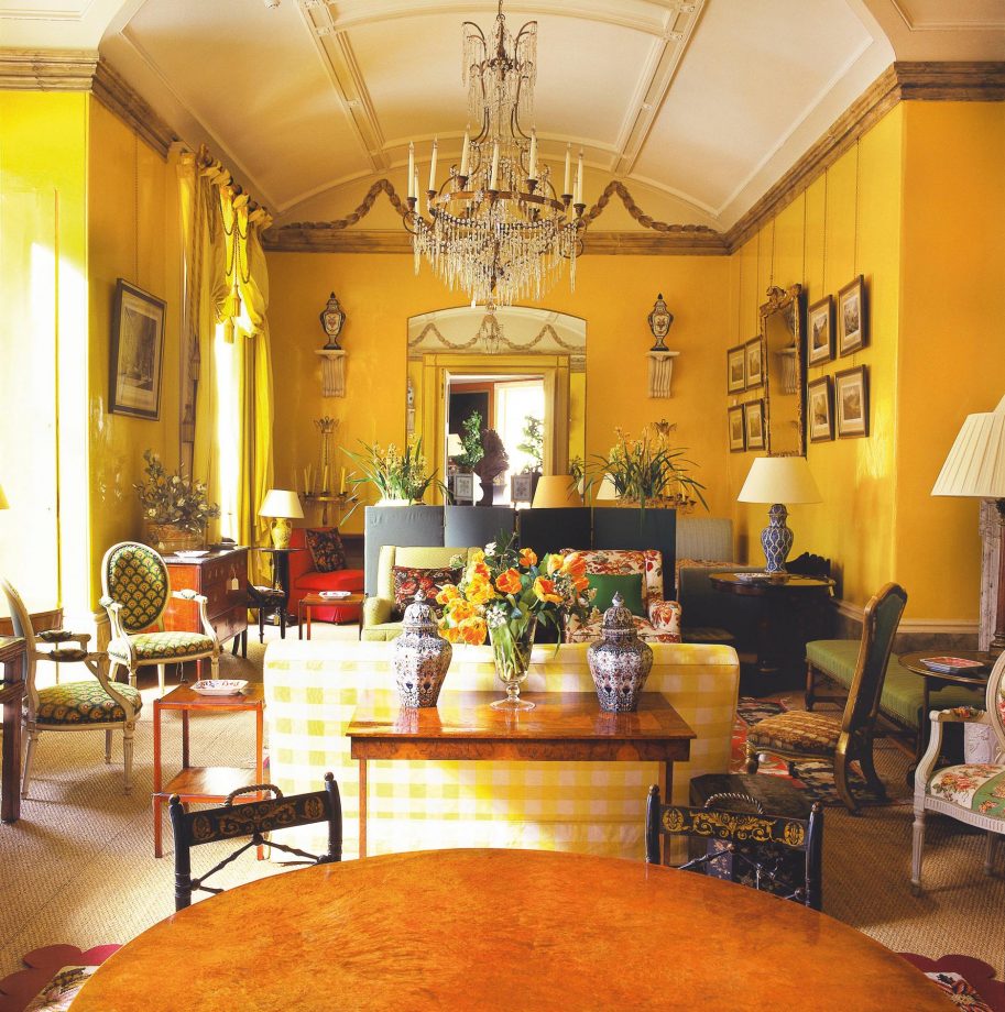 The Yellow Room at 39 • Sibyl Colefax & John Fowler